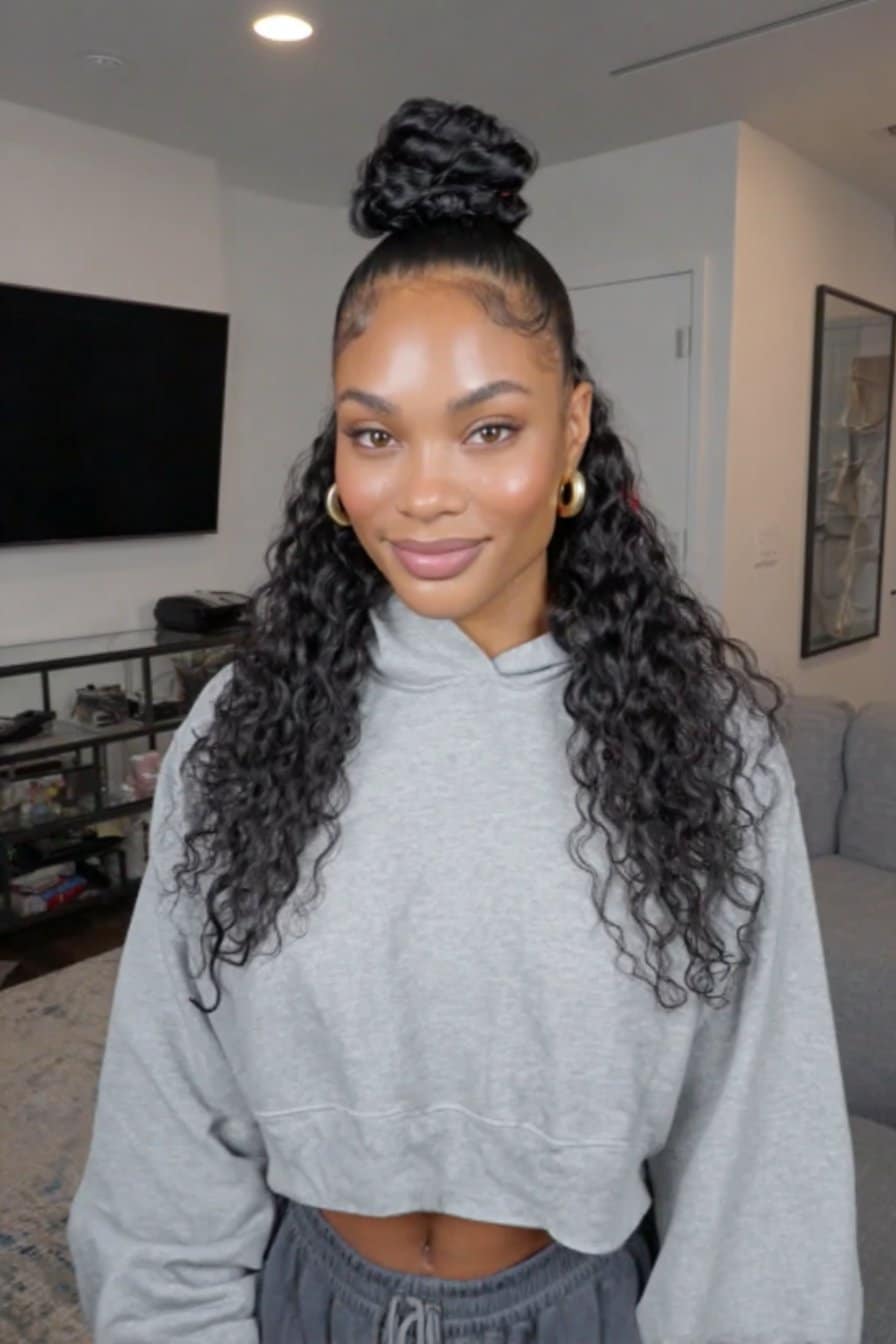 17 Stunning Half Up Half Down Quick Weave Hairstyles