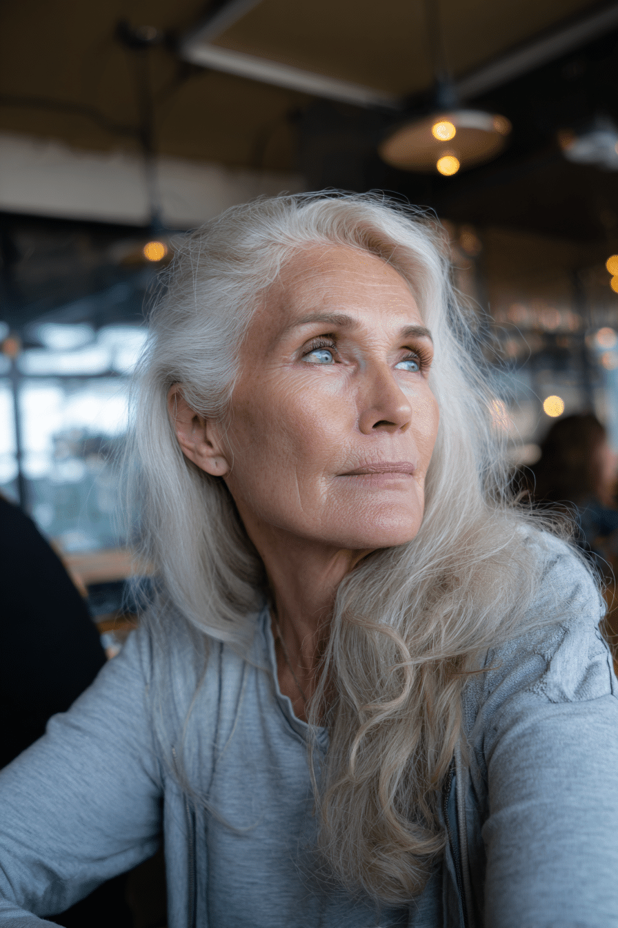 12 Stunning Hairstyles for Silver-Haired Women